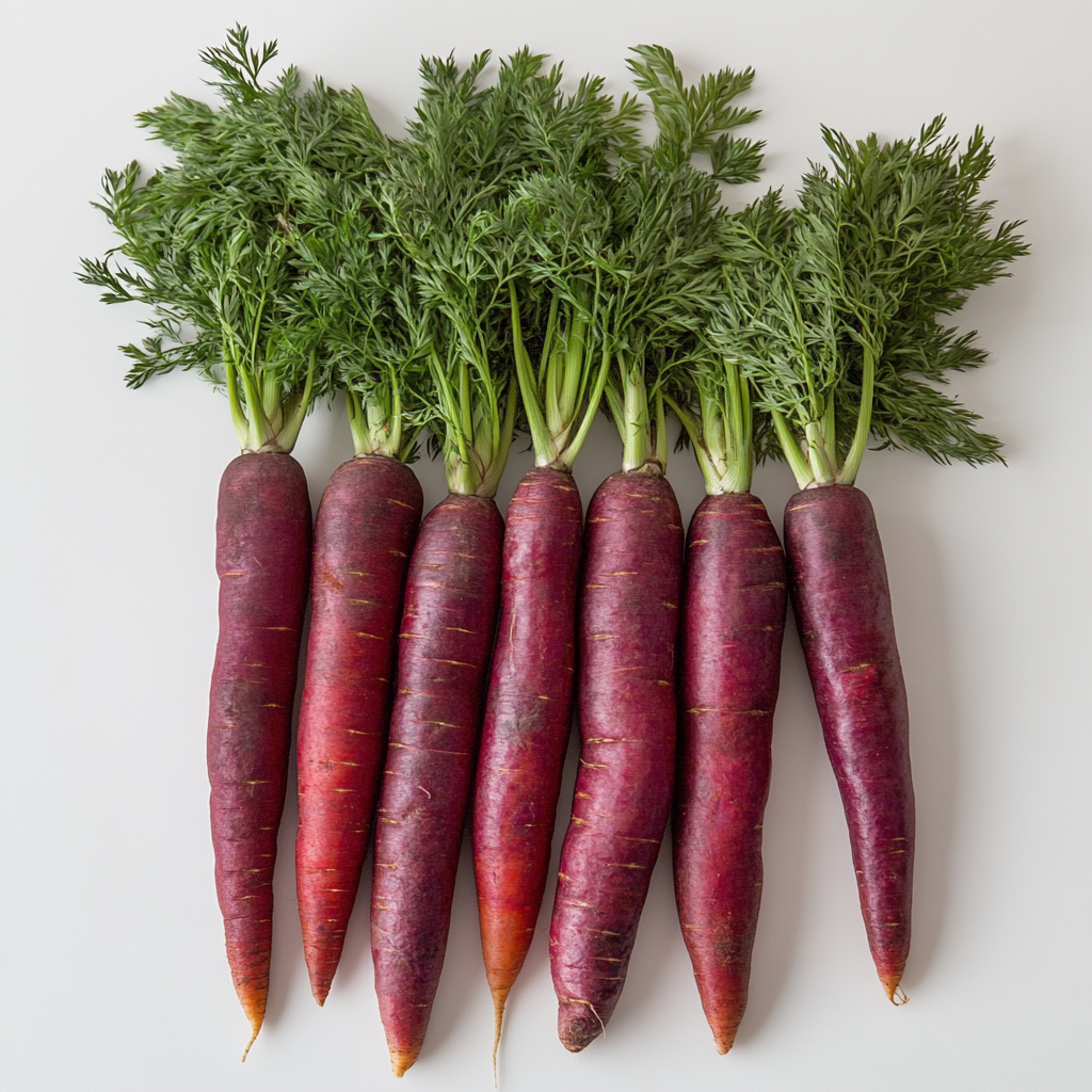 250 Long Red Blood Carrot Seeds